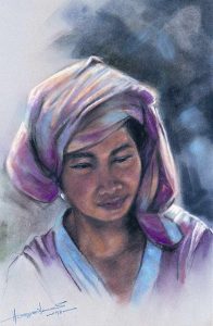 AOTM: Harvesting Girl by Mohd Hoessein Enas - Penang Art District